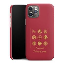DeinDesign iPhone 12 Pro Handy Premium Case Smartphone Handyh&uuml;lle Schutzh&uuml;lle matt Fc Bayern M&uuml;nchen Merchandise Fcb 125 Jahre Premium Case