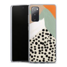DeinDesign Galaxy S20 FE 5G Handy Silikon H&uuml;lle Case transparent Handyh&uuml;lle Abstract Kunst Boho Silikon Case