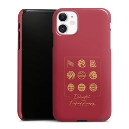 DeinDesign iPhone 11 Handy Premium Case Smartphone Handyh&uuml;lle Schutzh&uuml;lle gl&auml;nzend Fc Bayern M&uuml;nchen Merchandise Fcb 125 Jahre Premium Case