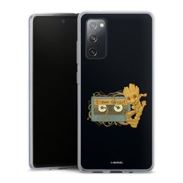 DeinDesign Galaxy S20 FE 5G Handy Silikon H&uuml;lle Case transparent Handyh&uuml;lle Marvel Groot Guardians Of The Galaxy Silikon Case