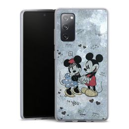 DeinDesign Galaxy S20 FE 5G Handy Silikon H&uuml;lle Case transparent Handyh&uuml;lle Vintage Disney Silikon Case