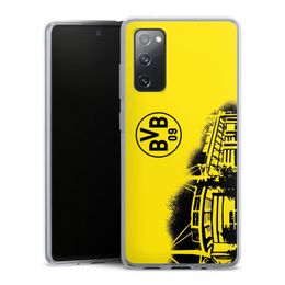 DeinDesign Galaxy S20 FE Handy Silikon H&uuml;lle Case transparent Handyh&uuml;lle Bvb Borussia Dortmund Stadium Silikon Case