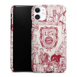 DeinDesign iPhone 11 Handy Premium Case Smartphone Handyh&uuml;lle Schutzh&uuml;lle matt Fcb 125 Jahre Fc Bayern M&uuml;nchen Official Licensed Product Premium Case