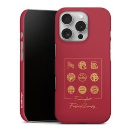 DeinDesign iPhone 16 Pro Handy Premium Case Smartphone Handyh&uuml;lle Schutzh&uuml;lle matt Merchandise Fc Bayern M&uuml;nchen Fcb 125 Jahre Premium Case