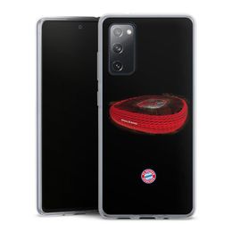 DeinDesign Galaxy S20 FE 5G Handy Silikon H&uuml;lle Case transparent Handyh&uuml;lle Fcb Official Licensed Product Fc Bayern M&uuml;nchen Stadium Silikon Case