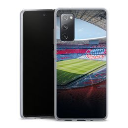DeinDesign Galaxy S20 FE 5G Handy Silikon H&uuml;lle Case transparent Handyh&uuml;lle Fc Bayern M&uuml;nchen Stadium Fcb Silikon Case