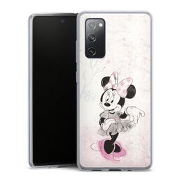 DeinDesign Galaxy S20 FE 5G Handy Silikon H&uuml;lle Case transparent Handyh&uuml;lle Minnie Mouse Vintage Disney Silikon Case