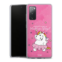 DeinDesign Galaxy S20 FE Handy Silikon H&uuml;lle Case transparent Handyh&uuml;lle Pummeleinhorn Pummel & Friends Official Licensed Product Silikon Case