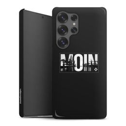 DeinDesign Galaxy S25 Ultra Handy Premium Case Smartphone Handyh&uuml;lle Schutzh&uuml;lle gl&auml;nzend Hamburger Sv Hsv Official Licensed Product Premium Case