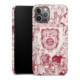 DeinDesign iPhone 12 Pro Max Handy Premium Case Smartphone Handyh&uuml;lle Schutzh&uuml;lle matt Fcb 125 Jahre Fc Bayern M&uuml;nchen Official Licensed Product Premium Case