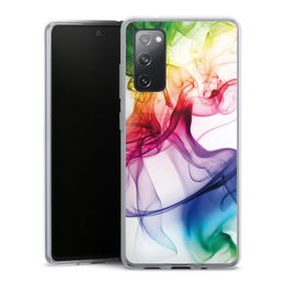 DeinDesign Galaxy S20 FE Handy Silikon H&uuml;lle Case transparent Handyh&uuml;lle Colour Rainbow Water Silikon Case