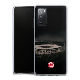 DeinDesign Galaxy S20 FE Handy Silikon H&uuml;lle Case transparent Handyh&uuml;lle Eintracht Frankfurt Official Licensed Product Stadium Silikon Case