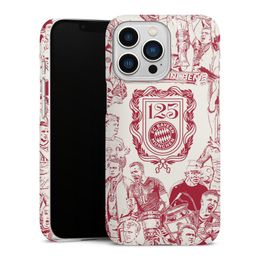DeinDesign iPhone 13 Pro Handy Premium Case Smartphone Handyh&uuml;lle Schutzh&uuml;lle gl&auml;nzend Official Licensed Product Fcb 125 Jahre Fc Bayern M&uuml;nchen Premium Case
