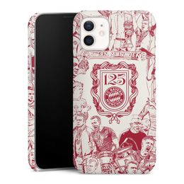 DeinDesign iPhone 12 mini Handy Premium Case Smartphone Handyh&uuml;lle Schutzh&uuml;lle matt Fcb 125 Jahre Fc Bayern M&uuml;nchen Official Licensed Product Premium Case