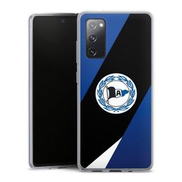 DeinDesign Galaxy S20 FE Handy Silikon H&uuml;lle Case transparent Handyh&uuml;lle Arminia Bielefeld Official Licensed Product Dsc Silikon Case