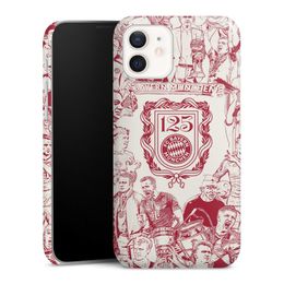 DeinDesign iPhone 12 Handy Premium Case Smartphone Handyh&uuml;lle Schutzh&uuml;lle gl&auml;nzend Fcb 125 Jahre Fc Bayern M&uuml;nchen Official Licensed Product Premium Case