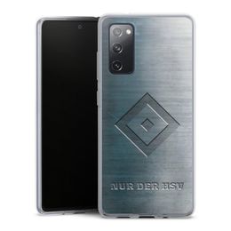 DeinDesign Galaxy S20 FE 5G Handy Silikon H&uuml;lle Case transparent Handyh&uuml;lle Hsv Metallic Look Hamburger Sv Silikon Case