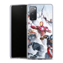 DeinDesign Galaxy S20 FE 5G Handy Silikon H&uuml;lle Case transparent Handyh&uuml;lle Marvel Avengers Official Licensed Product Silikon Case