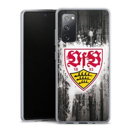 DeinDesign Galaxy S20 FE Handy Silikon H&uuml;lle Case transparent Handyh&uuml;lle Vfb Stuttgart Bundesliga Official Licensed Product Silikon Case