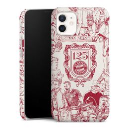 DeinDesign iPhone 12 mini Handy Premium Case Smartphone Handyh&uuml;lle Schutzh&uuml;lle gl&auml;nzend Fcb 125 Jahre Fc Bayern M&uuml;nchen Official Licensed Product Premium Case