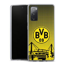 DeinDesign Galaxy S20 FE Handy Silikon H&uuml;lle Case transparent Handyh&uuml;lle Bvb Stadium Borussia Dortmund Silikon Case