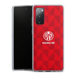 DeinDesign Galaxy S20 FE Handy Silikon H&uuml;lle Case transparent Handyh&uuml;lle Official Licensed Product Merchandise Mainz 05 Silikon Case