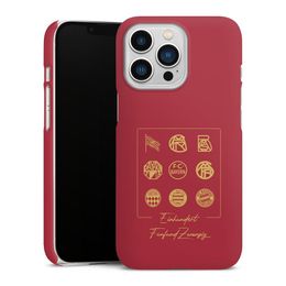 DeinDesign iPhone 13 Pro Handy Premium Case Smartphone Handyh&uuml;lle Schutzh&uuml;lle matt Merchandise Fc Bayern M&uuml;nchen Fcb 125 Jahre Premium Case