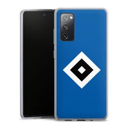 DeinDesign Galaxy S20 FE Handy Silikon H&uuml;lle Case transparent Handyh&uuml;lle Logo Hsv Hamburger Sv Silikon Case