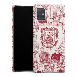 DeinDesign Galaxy A51 Handy Premium Case Smartphone Handyh&uuml;lle Schutzh&uuml;lle gl&auml;nzend Official Licensed Product Fcb 125 Jahre Fc Bayern M&uuml;nchen Premium Case