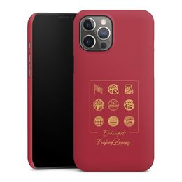 DeinDesign iPhone 12 Pro Max Handy Premium Case Smartphone Handyh&uuml;lle Schutzh&uuml;lle matt Fc Bayern M&uuml;nchen Merchandise Fcb 125 Jahre Premium Case