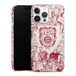 DeinDesign iPhone 14 Pro Max Handy Premium Case Smartphone Handyh&uuml;lle Schutzh&uuml;lle matt Official Licensed Product Fcb 125 Jahre Fc Bayern M&uuml;nchen Premium Case