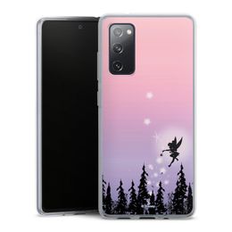 DeinDesign Galaxy S20 FE Handy Silikon H&uuml;lle Case transparent Handyh&uuml;lle Official Licensed Product Tinkerbells Disney Silikon Case