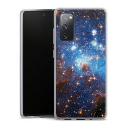 DeinDesign Galaxy S20 FE 5G Handy Silikon H&uuml;lle Case transparent Handyh&uuml;lle Weltall Galaxy Star Silikon Case