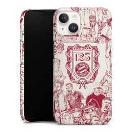 DeinDesign iPhone 14 Handy Premium Case Smartphone Handyh&uuml;lle Schutzh&uuml;lle matt Official Licensed Product Fcb 125 Jahre Fc Bayern M&uuml;nchen Premium Case