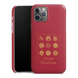 DeinDesign iPhone 12 Pro Handy Premium Case Smartphone Handyh&uuml;lle Schutzh&uuml;lle gl&auml;nzend Fc Bayern M&uuml;nchen Merchandise Fcb 125 Jahre Premium Case