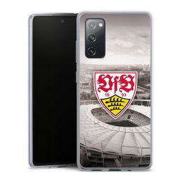 DeinDesign Galaxy S20 FE 5G Handy Silikon H&uuml;lle Case transparent Handyh&uuml;lle Official Licensed Product Stadium Vfb Stuttgart Silikon Case