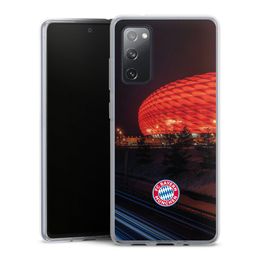 DeinDesign Galaxy S20 FE 5G Handy Silikon H&uuml;lle Case transparent Handyh&uuml;lle Fc Bayern M&uuml;nchen Stadium Fcb Silikon Case