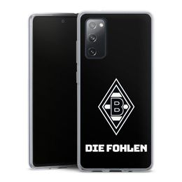 DeinDesign Galaxy S20 FE Handy Silikon H&uuml;lle Case transparent Handyh&uuml;lle Gladbach Borussia M&ouml;nchengladbach Die Fohlen Silikon Case