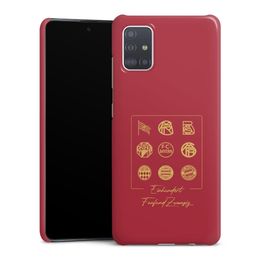 DeinDesign Galaxy A51 Handy Premium Case Smartphone Handyh&uuml;lle Schutzh&uuml;lle gl&auml;nzend Merchandise Fc Bayern M&uuml;nchen Fcb 125 Jahre Premium Case