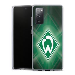 DeinDesign Galaxy S20 FE Handy Silikon H&uuml;lle Case transparent Handyh&uuml;lle Coat Of Arms Official Licensed Product Sv Werder Bremen Silikon Case