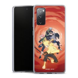 DeinDesign Galaxy S20 FE Handy Silikon H&uuml;lle Case transparent Handyh&uuml;lle Sasuke Sakura Naruto Shippuden Silikon Case