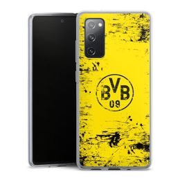 DeinDesign Galaxy S20 FE 5G Handy Silikon H&uuml;lle Case transparent Handyh&uuml;lle Bvb Borussia Dortmund Official Licensed Product Silikon Case