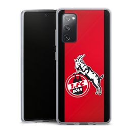 DeinDesign Galaxy S20 FE Handy Silikon H&uuml;lle Case transparent Handyh&uuml;lle Official Licensed Product Billy Goat Hennes 1. Fc K&ouml;ln Silikon Case