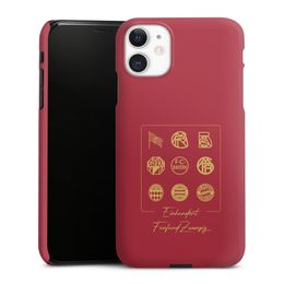 DeinDesign iPhone 11 Handy Premium Case Smartphone Handyh&uuml;lle Schutzh&uuml;lle matt Merchandise Fc Bayern M&uuml;nchen Fcb 125 Jahre Premium Case