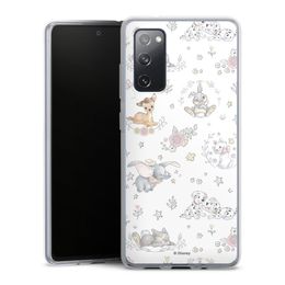 DeinDesign Galaxy S20 FE 5G Handy Silikon H&uuml;lle Case transparent Handyh&uuml;lle Bambi Disney Dumbo Silikon Case