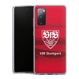 DeinDesign Galaxy S20 FE Handy Silikon H&uuml;lle Case transparent Handyh&uuml;lle Stadium Vfb Stuttgart Official Licensed Product Silikon Case