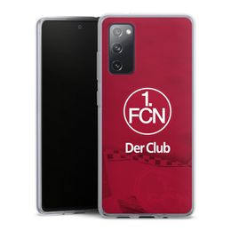 DeinDesign Galaxy S20 FE 5G Handy Silikon H&uuml;lle Case transparent Handyh&uuml;lle Bundesliga 1. Fc N&uuml;rnberg Official Licensed Product Silikon Case