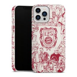 DeinDesign iPhone 13 Pro Max Handy Premium Case Smartphone Handyh&uuml;lle Schutzh&uuml;lle matt Official Licensed Product Fcb 125 Jahre Fc Bayern M&uuml;nchen Premium Case