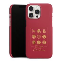 DeinDesign iPhone 15 Pro Max Handy Premium Case Smartphone Handyh&uuml;lle Schutzh&uuml;lle matt Merchandise Fc Bayern M&uuml;nchen Fcb 125 Jahre Premium Case