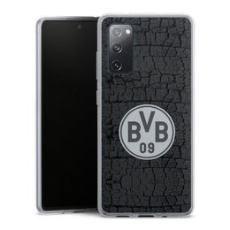 DeinDesign Galaxy S20 FE Handy Silikon H&uuml;lle Case transparent Handyh&uuml;lle Borussia Dortmund Jersey Bvb Silikon Case